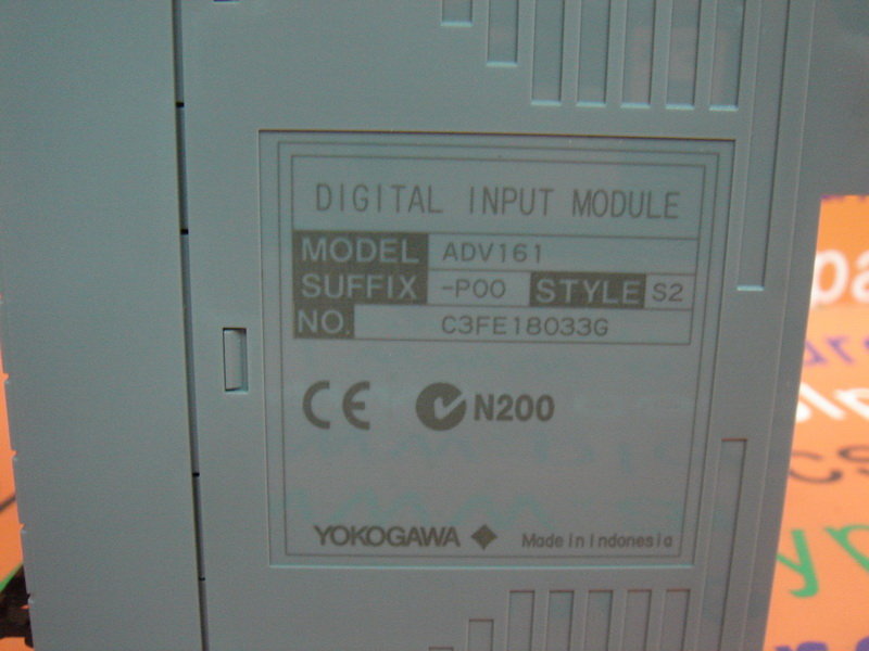 YOKOGAWA ADV161-P00-S2 DIGITAL INPUT MODULE - 裕益科技自動化設備可程式編碼器PLC分散式控制系統DCS